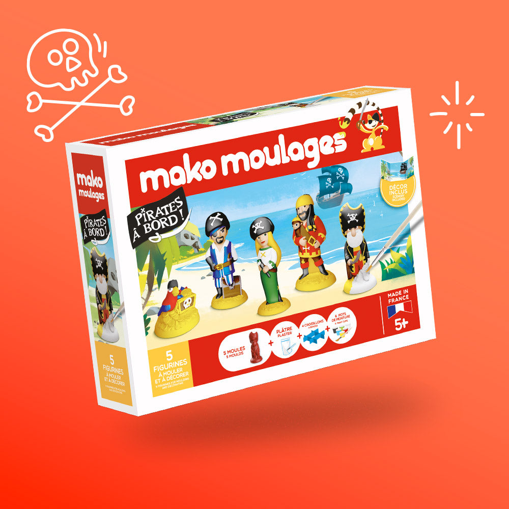 Mako moulages Pirates à bord Coffret | Mako Créations
